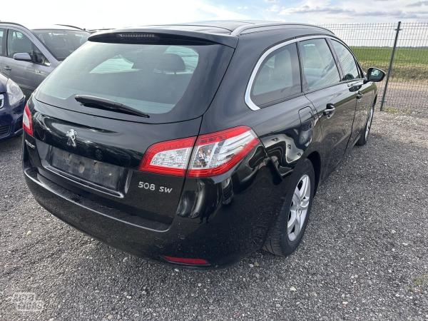 Melns Peugeot 508 2011 Giraitė, ar dzinēja tilpumu 1.60 L un nobraukumu 202 tūkst. km par 3200 €, foto 5 vietnē AUTOMOTO.COM.LV