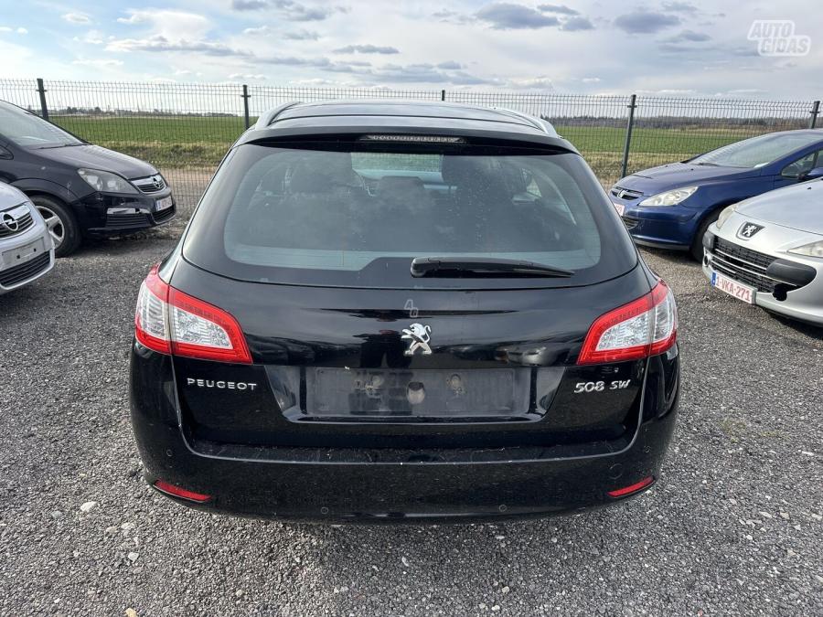 Black Peugeot 508 2011 in Giraite, with an engine capacity of 1.60 L and mileage of 202 thousand km for 3200 €, photo 7 on AUTOMOTO.COM.LV
