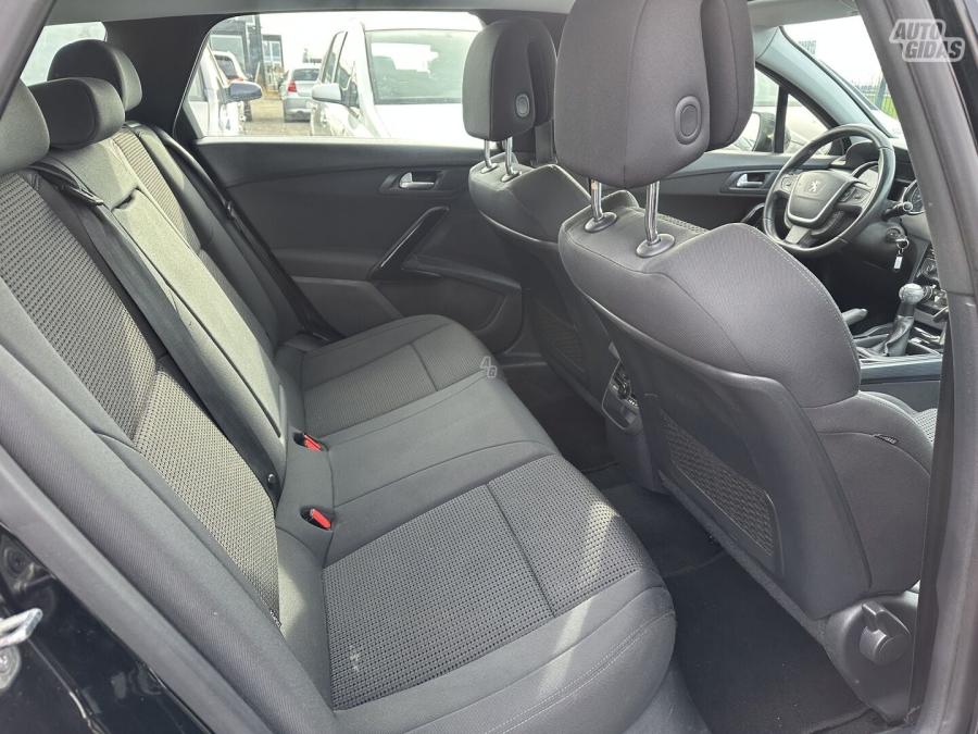 Black Peugeot 508 2011 in Giraite, with an engine capacity of 1.60 L and mileage of 202 thousand km for 3200 €, photo 14 on AUTOMOTO.COM.LV