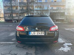 Black Peugeot 508 2011 in Riga, with an engine capacity of 2.00 L and mileage of 316 thousand km for 5500 €, photo 3 on AUTOMOTO.COM.LV