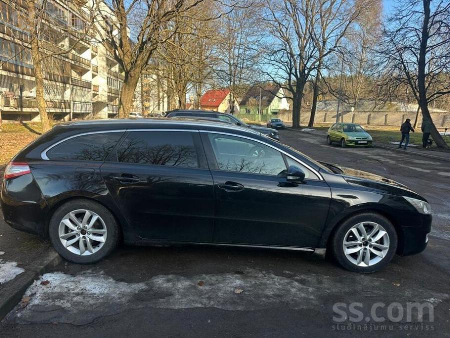 Black Peugeot 508 2011 in Riga, with an engine capacity of 2.00 L and mileage of 316 thousand km for 5500 €, photo 5 on AUTOMOTO.COM.LV