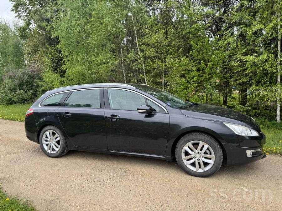 Black Peugeot 508 2011 in Cesis, with an engine capacity of 1.60 L and mileage of 232 thousand km for 3350 €, photo 7 on AUTOMOTO.COM.LV