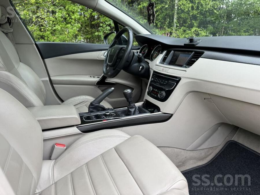 Black Peugeot 508 2011 in Cesis, with an engine capacity of 1.60 L and mileage of 232 thousand km for 3350 €, photo 10 on AUTOMOTO.COM.LV
