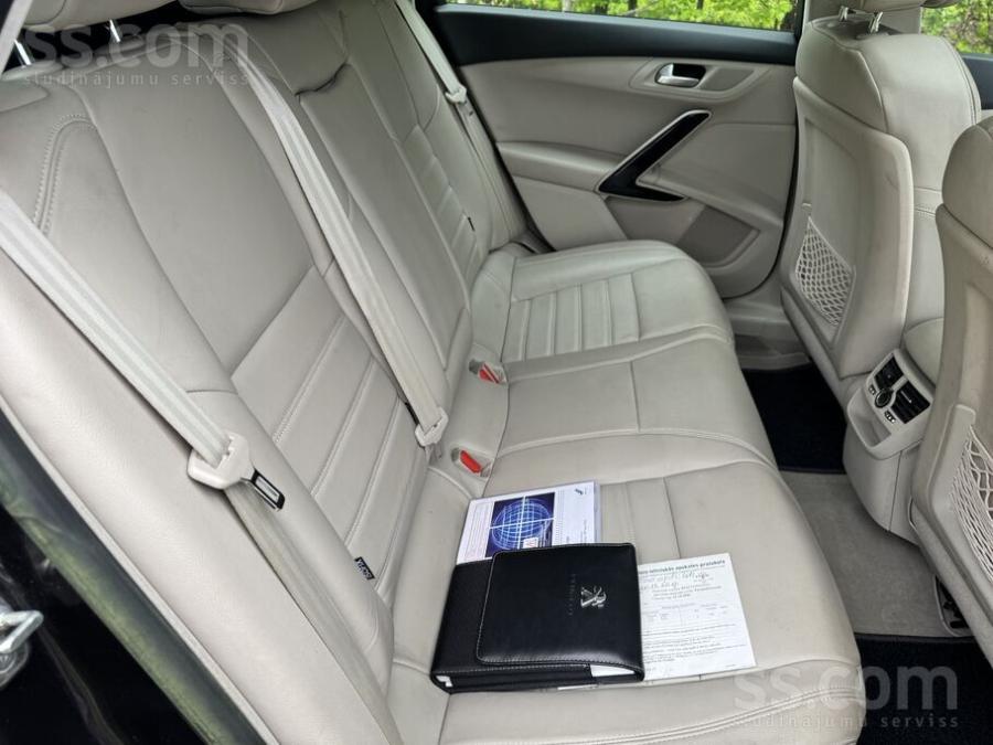 Black Peugeot 508 2011 in Cesis, with an engine capacity of 1.60 L and mileage of 232 thousand km for 3350 €, photo 12 on AUTOMOTO.COM.LV