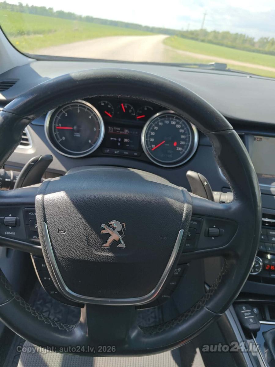 Melns Peugeot 508 2011 Tartu, ar dzinēja tilpumu 2.00 L un nobraukumu 378 tūkst. km par 4200 €, foto 6 vietnē AUTOMOTO.COM.LV
