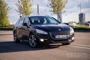 Melns Peugeot 508 2011 Rīga, ar dzinēja tilpumu 1.60 L un nobraukumu 230 tūkst. km par 3600 €, foto  vietnē AUTOMOTO.COM.LV