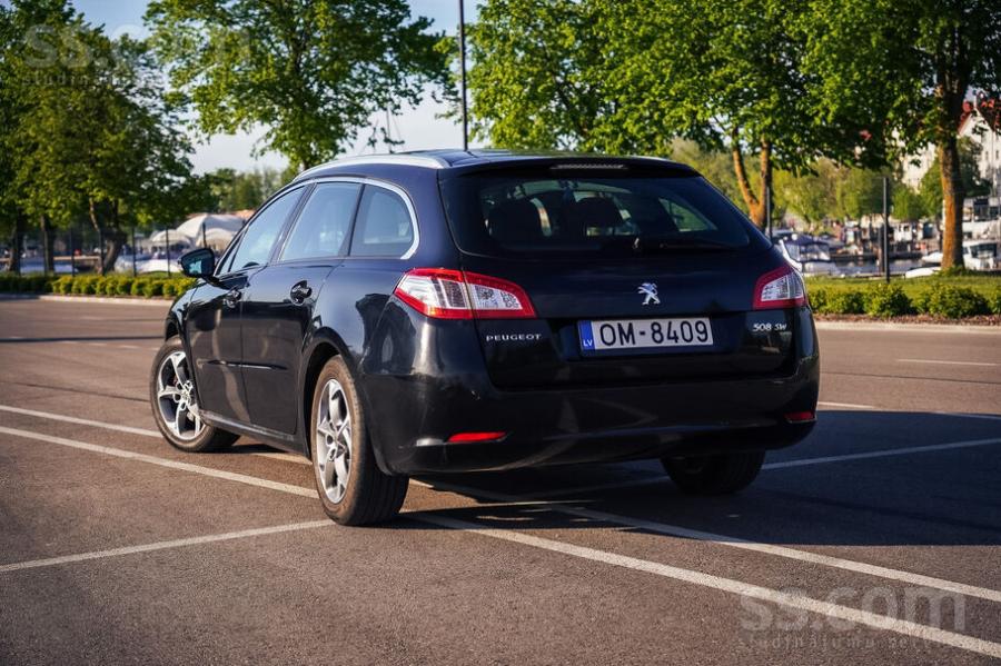 Melns Peugeot 508 2011 Rīga, ar dzinēja tilpumu 1.60 L un nobraukumu 230 tūkst. km par 3600 €, foto 5 vietnē AUTOMOTO.COM.LV