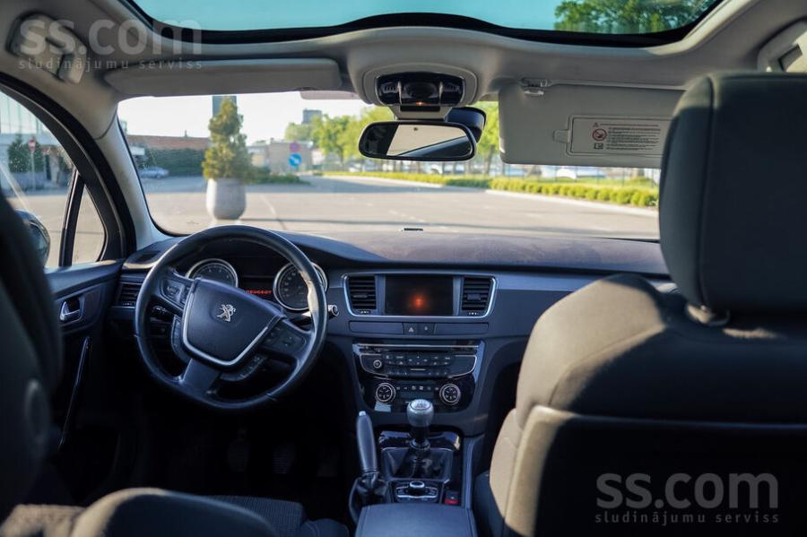 Melns Peugeot 508 2011 Rīga, ar dzinēja tilpumu 1.60 L un nobraukumu 230 tūkst. km par 3600 €, foto 13 vietnē AUTOMOTO.COM.LV