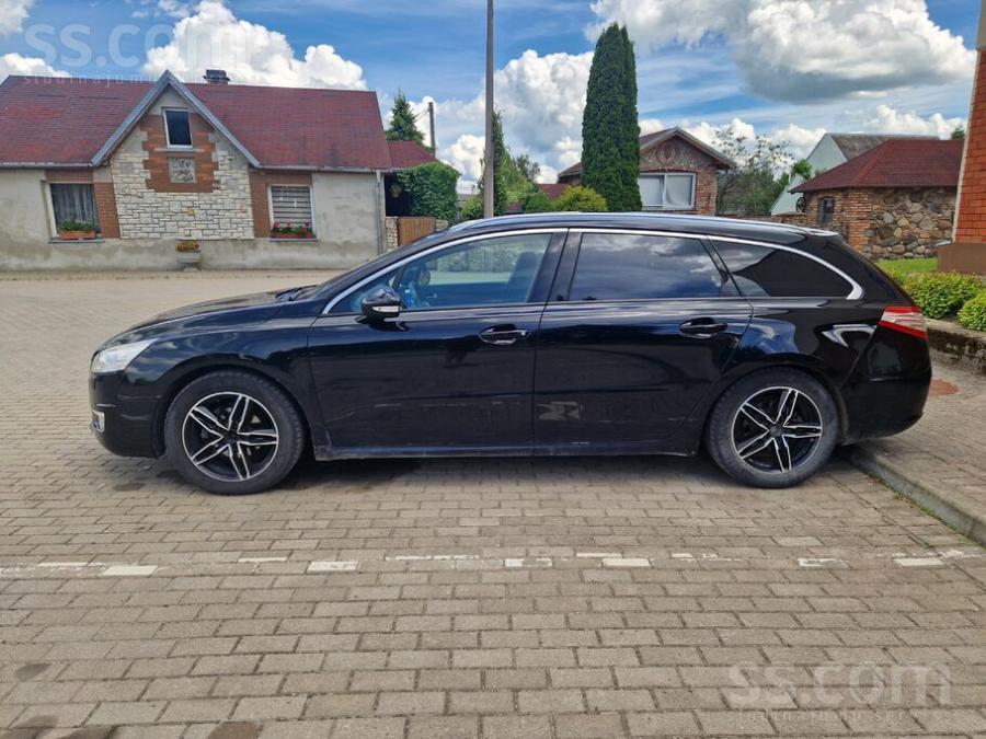 Black Peugeot 508 2011 in Daugavpils, with an engine capacity of 2.00 L and mileage of 338 thousand km for 3100 €, photo 3 on AUTOMOTO.COM.LV