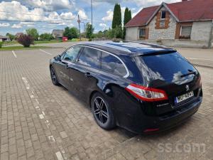Black Peugeot 508 2011 in Daugavpils, with an engine capacity of 2.00 L and mileage of 338 thousand km for 3100 €, photo 4 on AUTOMOTO.COM.LV