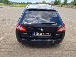 Black Peugeot 508 2011 in Daugavpils, with an engine capacity of 2.00 L and mileage of 338 thousand km for 3100 €, photo 5 on AUTOMOTO.COM.LV