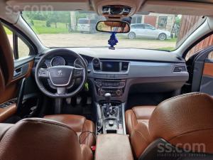 Black Peugeot 508 2011 in Daugavpils, with an engine capacity of 2.00 L and mileage of 338 thousand km for 3100 €, photo 9 on AUTOMOTO.COM.LV