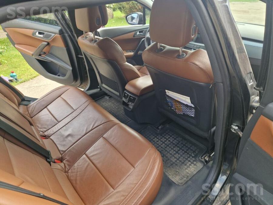 Black Peugeot 508 2011 in Daugavpils, with an engine capacity of 2.00 L and mileage of 338 thousand km for 3100 €, photo 10 on AUTOMOTO.COM.LV