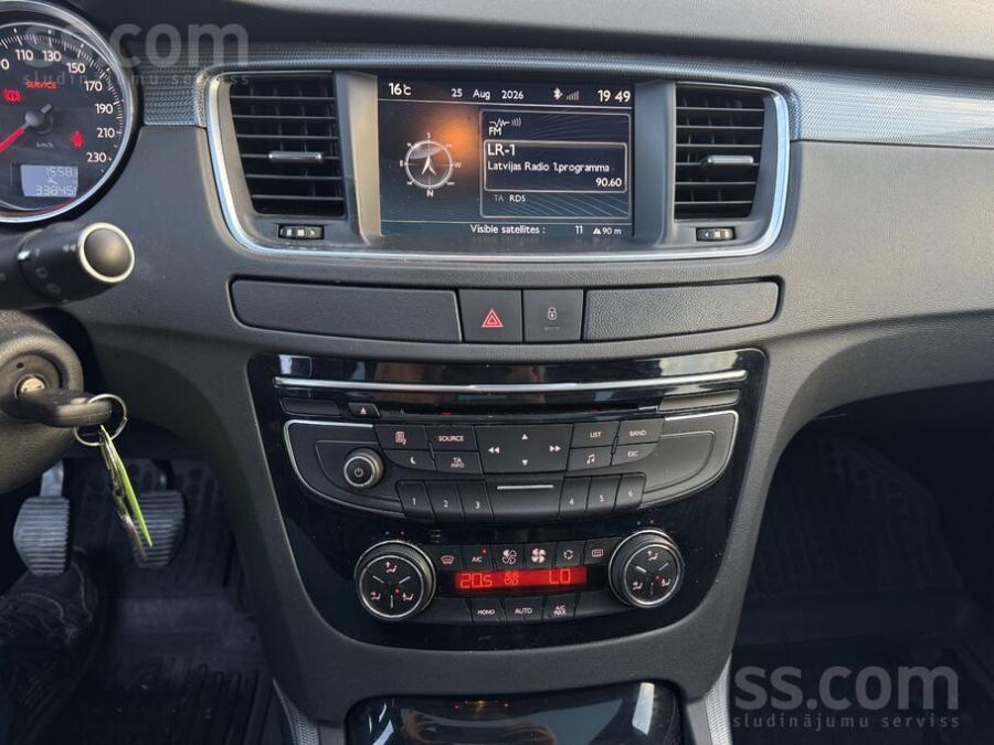 Melns Peugeot 508 2011 Daugavpils, ar dzinēja tilpumu 2.00 L un nobraukumu 0 tūkst. km par 2850 €, foto 18 vietnē AUTOMOTO.COM.LV