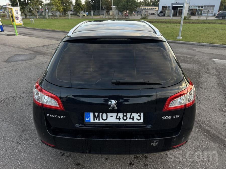 Melns Peugeot 508 2011 Daugavpils, ar dzinēja tilpumu 2.00 L un nobraukumu 0 tūkst. km par 2850 €, foto 22 vietnē AUTOMOTO.COM.LV