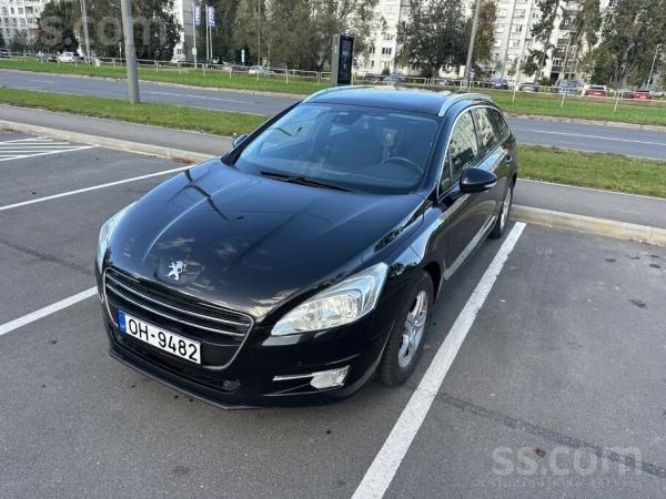 Black Peugeot 508 2011 in Riga, with an engine capacity of 1.60 L and mileage of 205 thousand km for 3995 €, photo 1 on AUTOMOTO.COM.LV