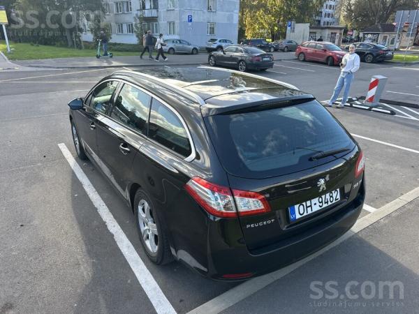 Black Peugeot 508 2011 in Riga, with an engine capacity of 1.60 L and mileage of 205 thousand km for 3995 €, photo 8 on AUTOMOTO.COM.LV