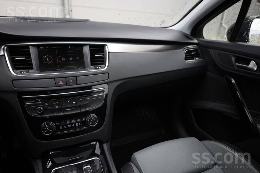 Melns Peugeot 508 2012 Rīga, ar dzinēja tilpumu 2.00 L un nobraukumu 0 tūkst. km par 5995 €, foto 15 vietnē AUTOMOTO.COM.LV