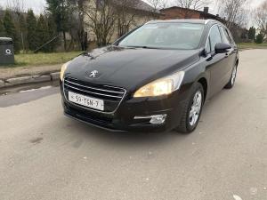 Melns Peugeot 508 2012 Viļņa, ar dzinēja tilpumu 1.60 L un nobraukumu 252 tūkst. km par 3400 €, foto  vietnē AUTOMOTO.COM.LV