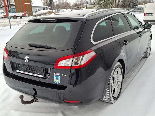 Melns Peugeot 508 2012 Ukmergė, ar dzinēja tilpumu 1.60 L un nobraukumu 231 tūkst. km par 2750 €, foto 5 vietnē AUTOMOTO.COM.LV