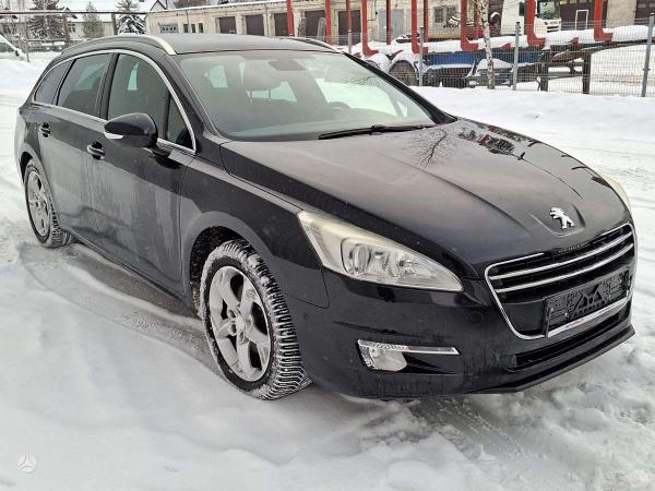 Black Peugeot 508 2012 in Ukmerge, with an engine capacity of 1.60 L and mileage of 231 thousand km for 2650 €, photo 2 on AUTOMOTO.COM.LV