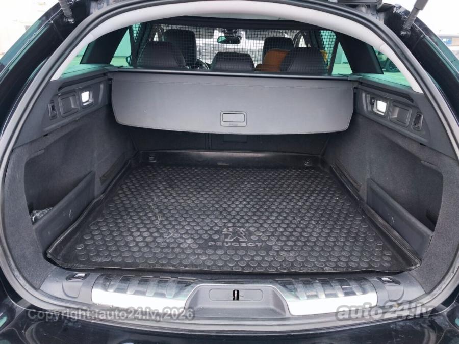 Melns Peugeot 508 2012 Tallina, ar dzinēja tilpumu 2.20 L un nobraukumu 275 tūkst. km par 6300 €, foto 12 vietnē AUTOMOTO.COM.LV