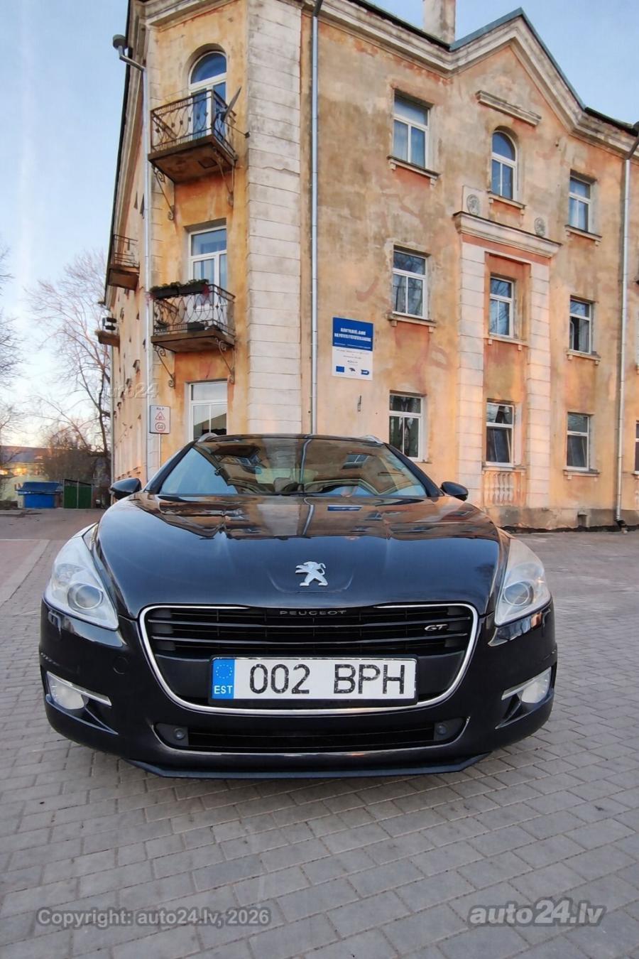 Black Peugeot 508 2012 in Narva, with an engine capacity of 2.20 L and mileage of 374 thousand km for 4700 €, photo 4 on AUTOMOTO.COM.LV