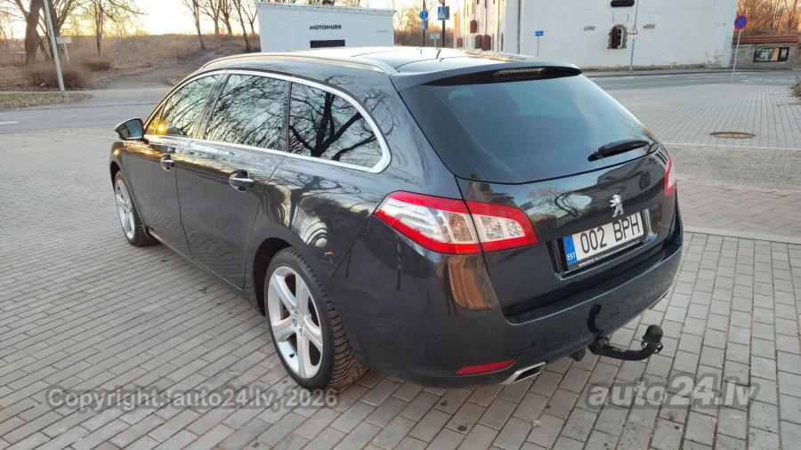 Black Peugeot 508 2012 in Narva, with an engine capacity of 2.20 L and mileage of 374 thousand km for 4700 €, photo 5 on AUTOMOTO.COM.LV