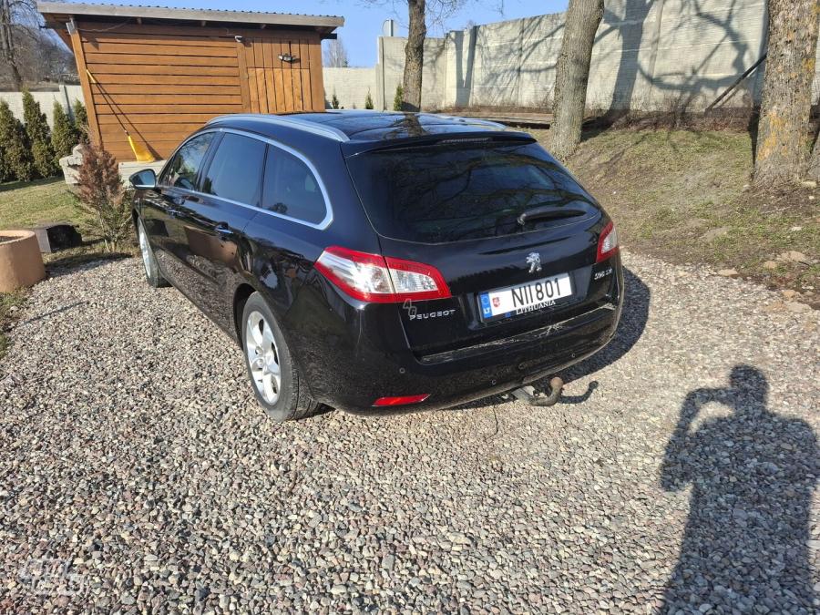 Black Peugeot 508 2012 in Trakai, with an engine capacity of 2.00 L and mileage of 306 thousand km for 4700 €, photo 4 on AUTOMOTO.COM.LV