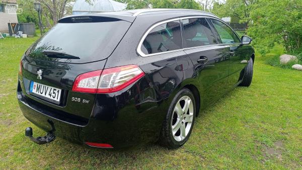 Melns Peugeot 508 2012 Druskininkai, ar dzinēja tilpumu 1.60 L un nobraukumu 296 tūkst. km par 3100 €, foto 3 vietnē AUTOMOTO.COM.LV