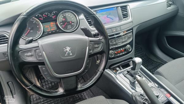 Black Peugeot 508 2012 in Druskininkai, with an engine capacity of 1.60 L and mileage of 296 thousand km for 3100 €, photo 5 on AUTOMOTO.COM.LV