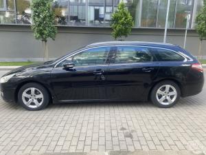 Black Peugeot 508 2012 in Vilnius, with an engine capacity of 1.60 L and mileage of 300 thousand km for 3350 €, photo 4 on AUTOMOTO.COM.LV