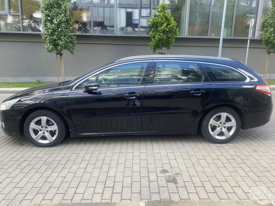 Black Peugeot 508 2012 in Vilnius, with an engine capacity of 1.60 L and mileage of 300 thousand km for 3350 €, photo 4 on AUTOMOTO.COM.LV