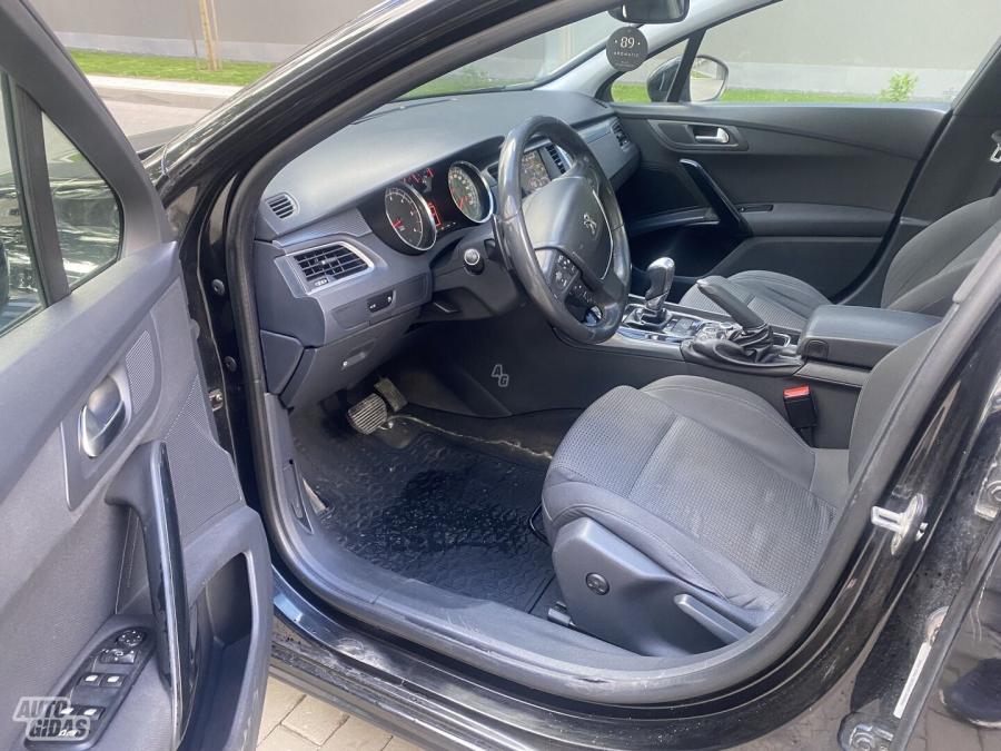 Black Peugeot 508 2012 in Vilnius, with an engine capacity of 1.60 L and mileage of 300 thousand km for 3350 €, photo 18 on AUTOMOTO.COM.LV