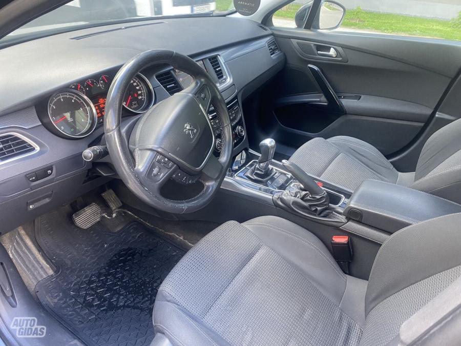 Black Peugeot 508 2012 in Vilnius, with an engine capacity of 1.60 L and mileage of 300 thousand km for 3350 €, photo 19 on AUTOMOTO.COM.LV