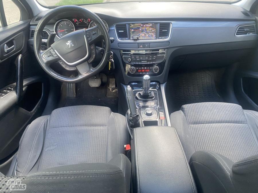 Black Peugeot 508 2012 in Vilnius, with an engine capacity of 1.60 L and mileage of 300 thousand km for 3350 €, photo 22 on AUTOMOTO.COM.LV
