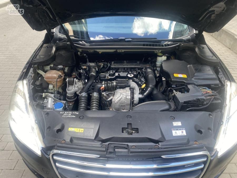 Black Peugeot 508 2012 in Vilnius, with an engine capacity of 1.60 L and mileage of 300 thousand km for 3350 €, photo 29 on AUTOMOTO.COM.LV