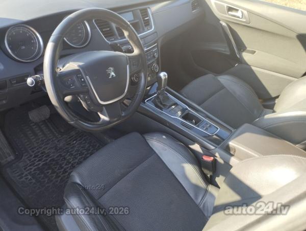 Black Peugeot 508 2012 in Tallinn, with an engine capacity of 1.60 L and mileage of 226 thousand km for 1300 €, photo 7 on AUTOMOTO.COM.LV