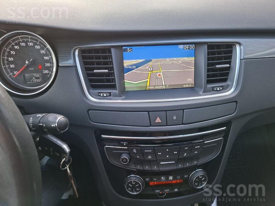 Черный Пежо 508 2012 в Екабпилс, объемом двигателя 1.60 л и пробегом 180 тыс. км за 4700 €, фото 15 на AUTOMOTO.COM.LV