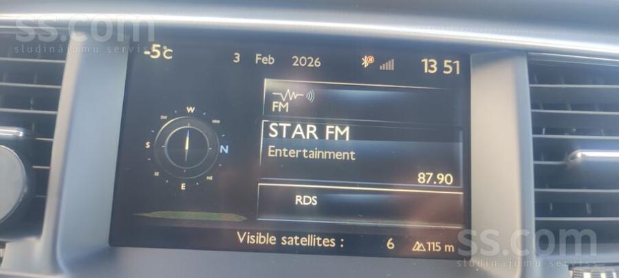 Melns Peugeot 508 2012 Rīga, ar dzinēja tilpumu 2.00 L un nobraukumu 322 tūkst. km par 2850 €, foto 17 vietnē AUTOMOTO.COM.LV
