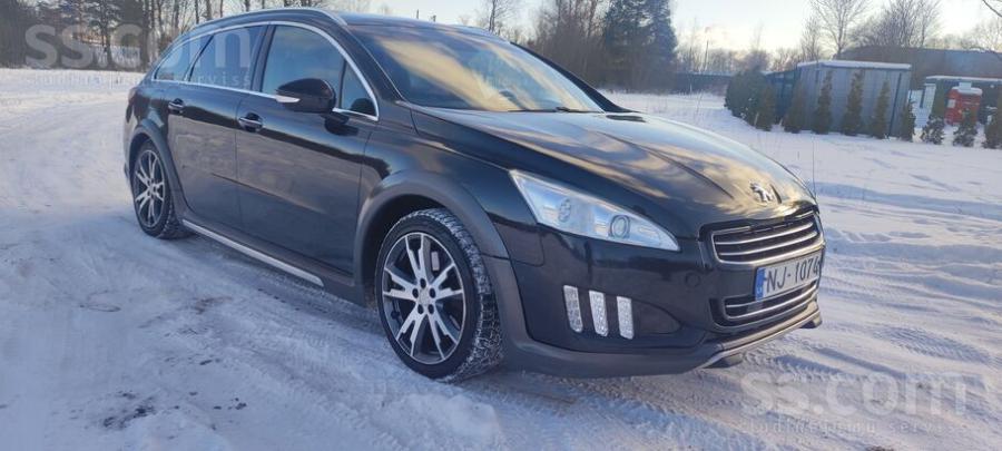 Melns Peugeot 508 2012 Rīga, ar dzinēja tilpumu 2.00 L un nobraukumu 322 tūkst. km par 2850 €, foto 23 vietnē AUTOMOTO.COM.LV