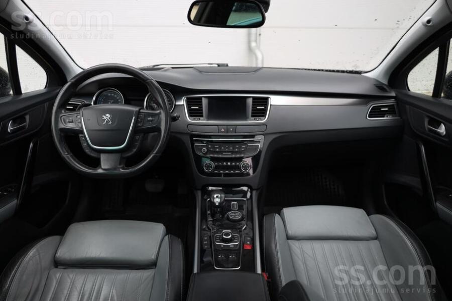 Melns Peugeot 508 2012 Rīga, ar dzinēja tilpumu 2.00 L un nobraukumu 0 tūkst. km par 4995 €, foto 9 vietnē AUTOMOTO.COM.LV