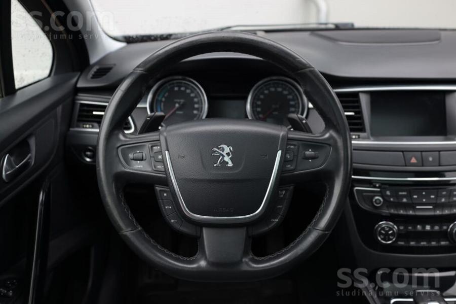 Melns Peugeot 508 2012 Rīga, ar dzinēja tilpumu 2.00 L un nobraukumu 0 tūkst. km par 4995 €, foto 13 vietnē AUTOMOTO.COM.LV