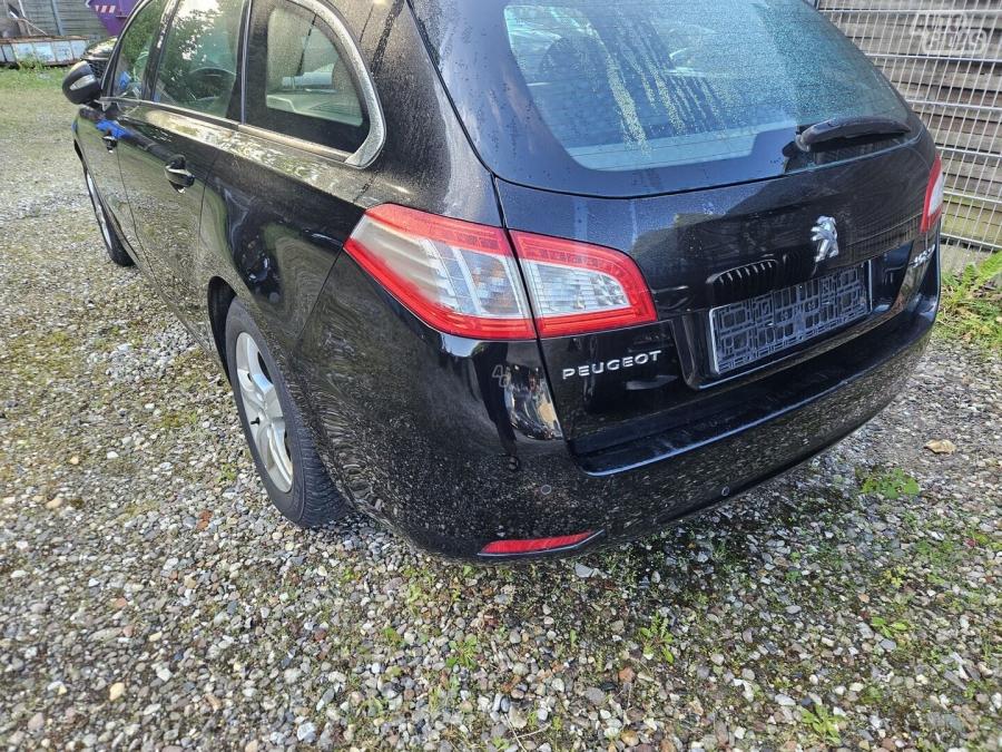 Melns Peugeot 508 2012 Kluonaliai, ar dzinēja tilpumu 1.60 L un nobraukumu 258 tūkst. km par 3999 €, foto 6 vietnē AUTOMOTO.COM.LV