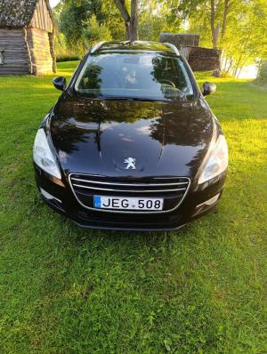 Melns Peugeot 508 2012 Visaginas, ar dzinēja tilpumu 2.00 L un nobraukumu 284 tūkst. km par 3700 €, foto  vietnē AUTOMOTO.COM.LV