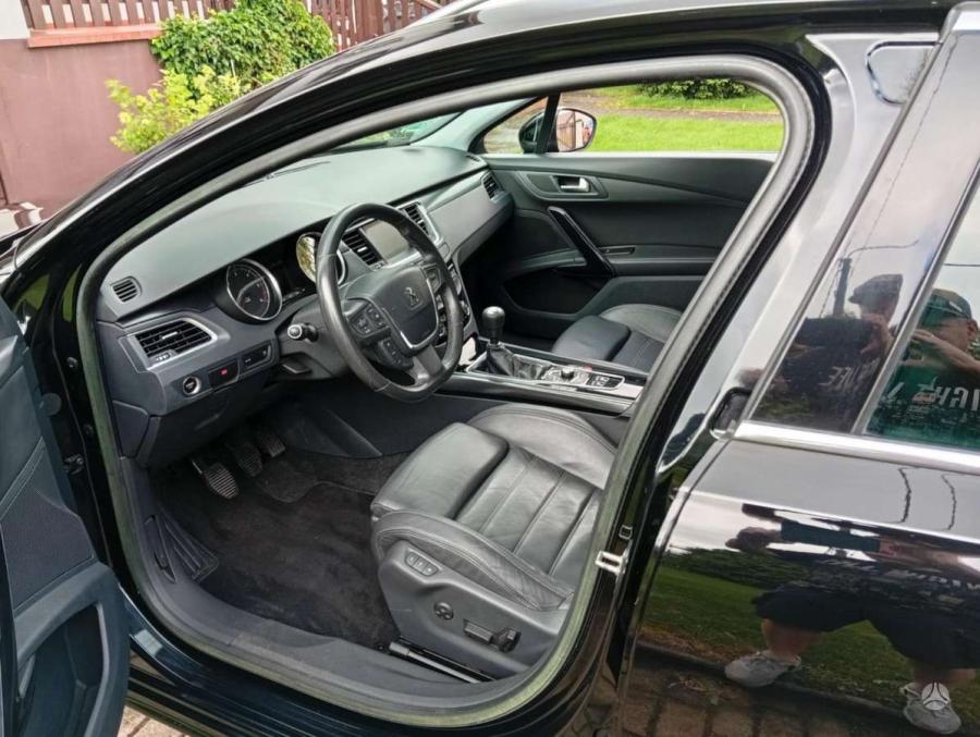 Melns Peugeot 508 2012 Šauļi, ar dzinēja tilpumu 2.00 L un nobraukumu 266 tūkst. km par 4900 €, foto 12 vietnē AUTOMOTO.COM.LV