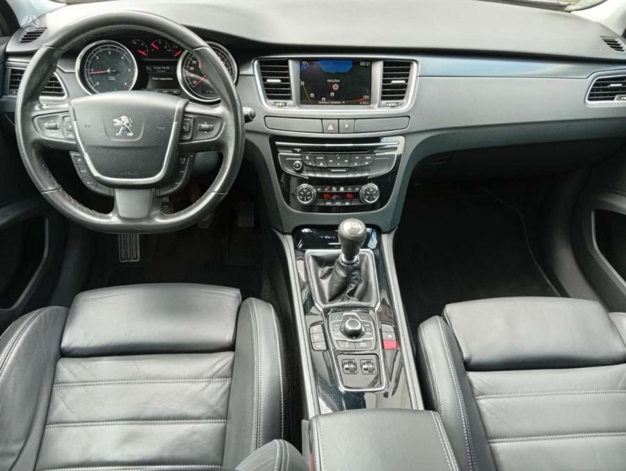 Melns Peugeot 508 2012 Šauļi, ar dzinēja tilpumu 2.00 L un nobraukumu 266 tūkst. km par 4900 €, foto 14 vietnē AUTOMOTO.COM.LV