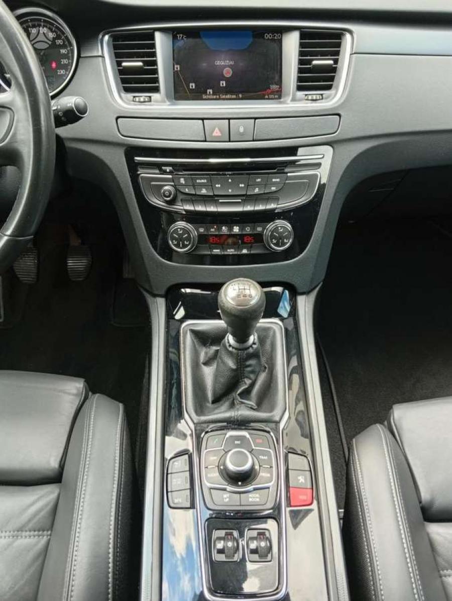 Melns Peugeot 508 2012 Šauļi, ar dzinēja tilpumu 2.00 L un nobraukumu 266 tūkst. km par 4900 €, foto 15 vietnē AUTOMOTO.COM.LV