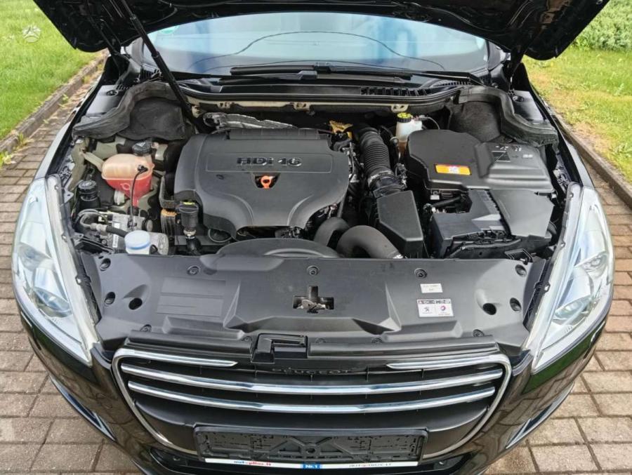 Melns Peugeot 508 2012 Šauļi, ar dzinēja tilpumu 2.00 L un nobraukumu 266 tūkst. km par 4900 €, foto 27 vietnē AUTOMOTO.COM.LV