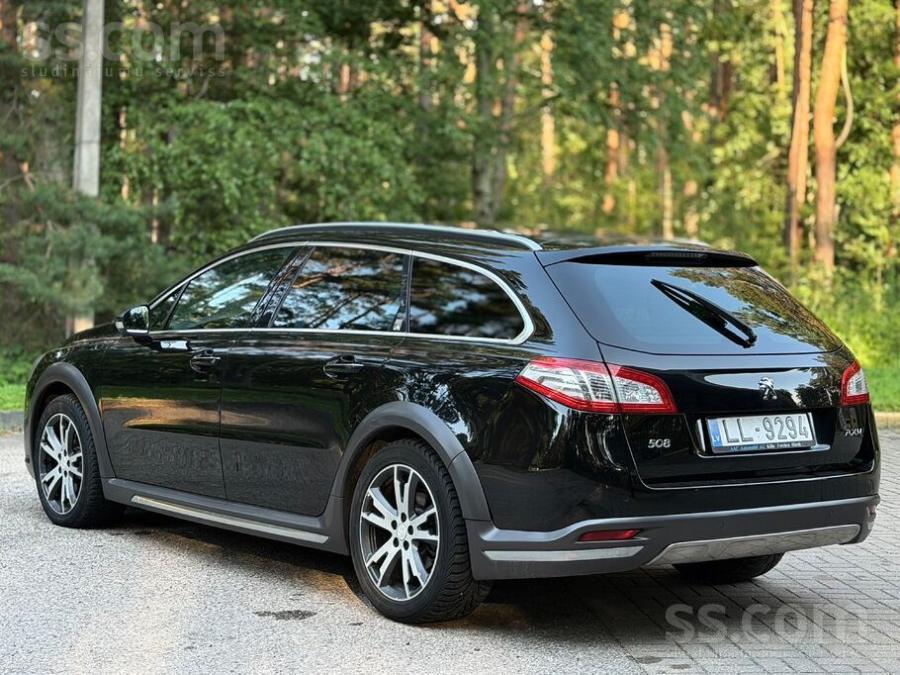 Melns Peugeot 508 2012 Jūrmala, ar dzinēja tilpumu 2.00 L un nobraukumu 245 tūkst. km par 8000 €, foto 7 vietnē AUTOMOTO.COM.LV